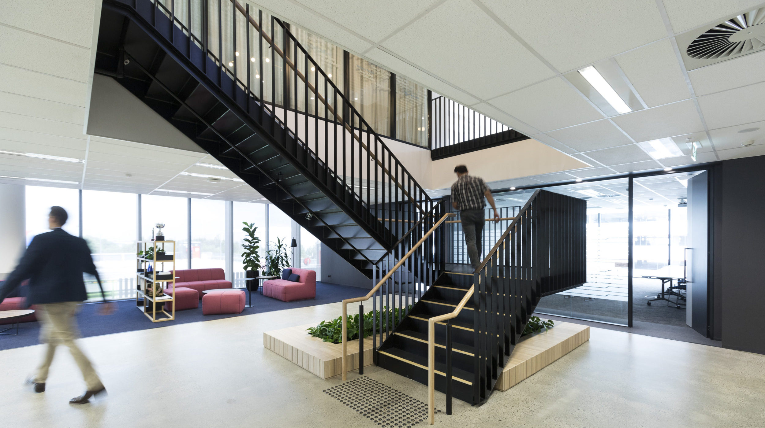 Boston Scientific - Architectural Staircase | Active Metal