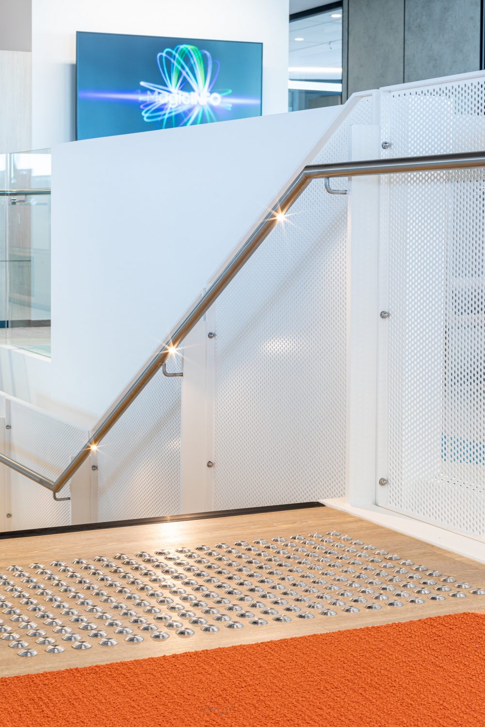 Perforated Metal Staircase | 100 Mount St | Active Metal