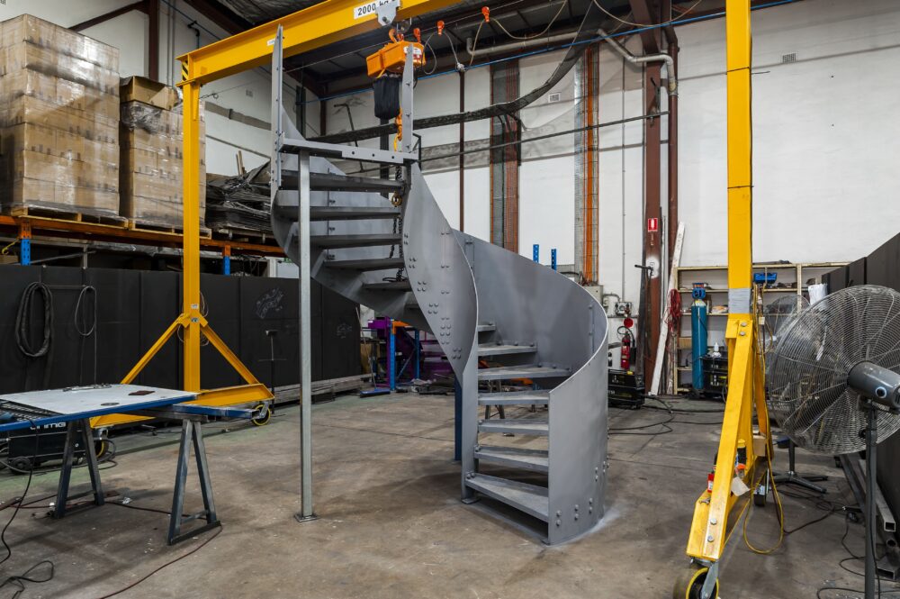 Commercial Spiral Staircases | Office Helical Staircases | Active Metal