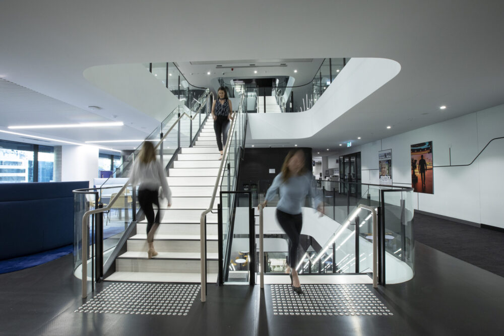 Architectural Stair Design | Nine Entertainment | Active Metal