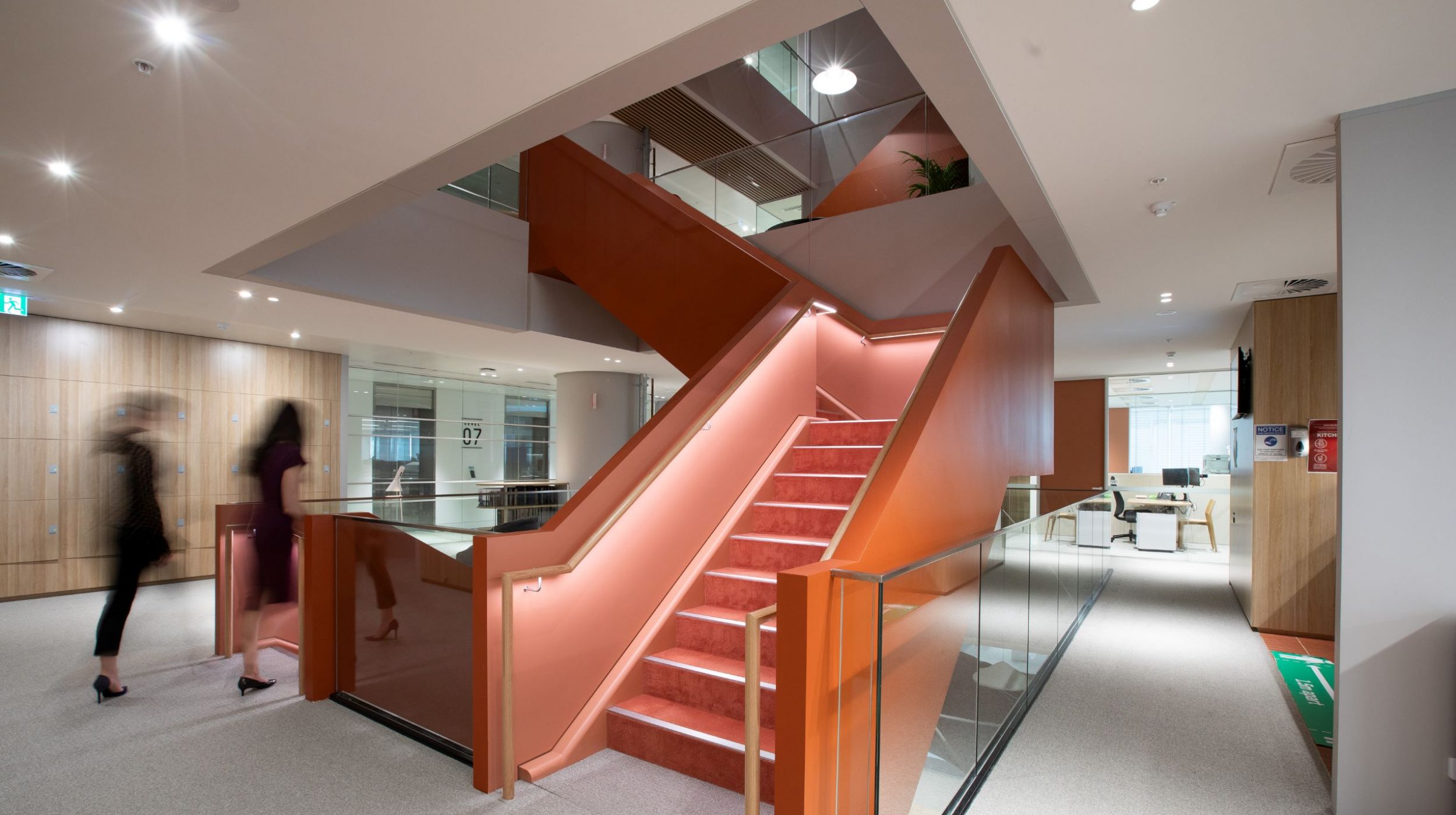 Interconnecting stairs | Norton Rose Fulbright | Active Metal