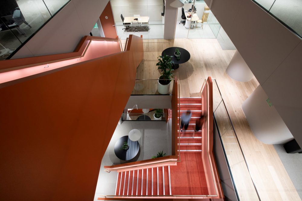 Interconnecting stairs | Norton Rose Fulbright | Active Metal
