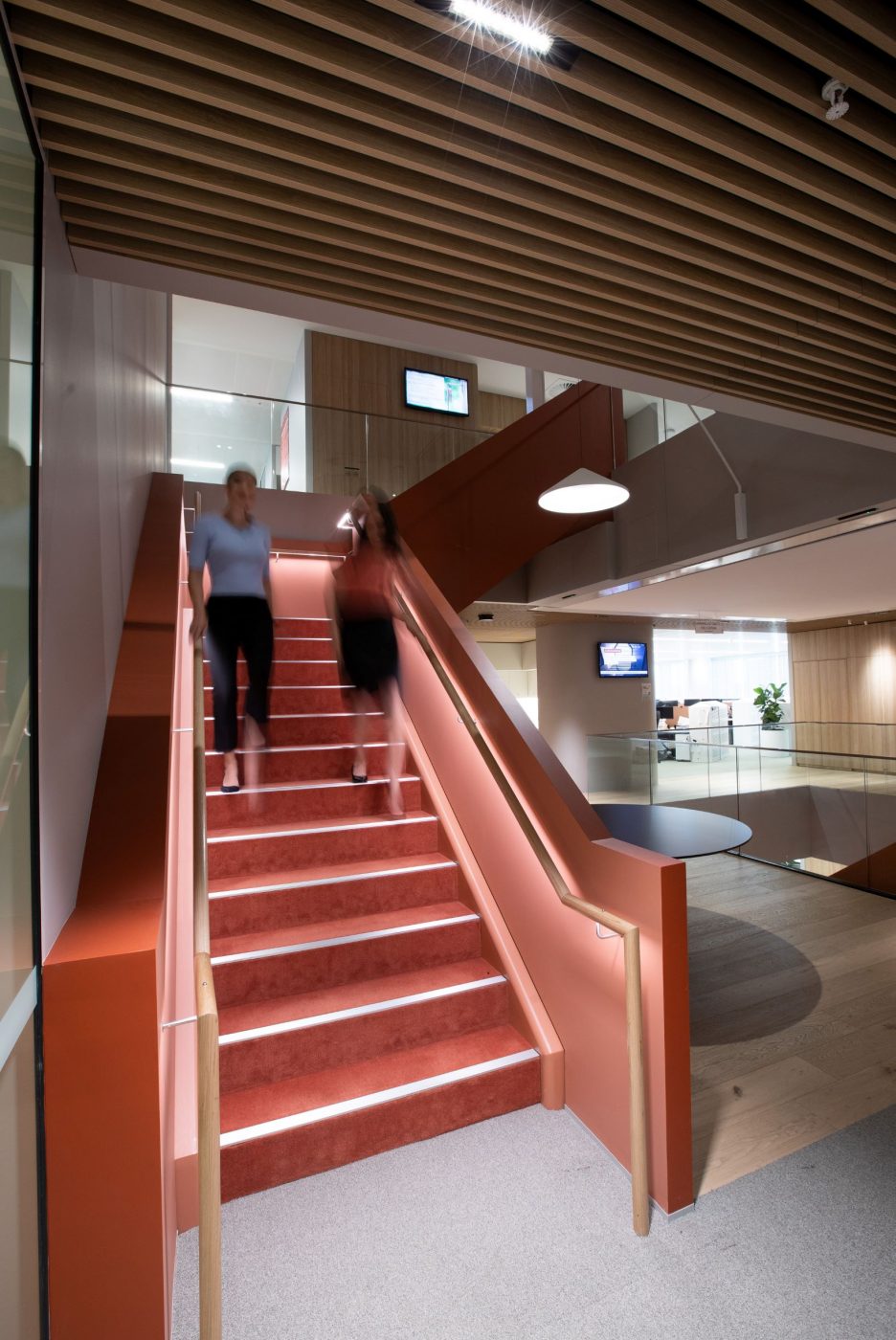 Interconnecting stairs | Norton Rose Fulbright | Active Metal
