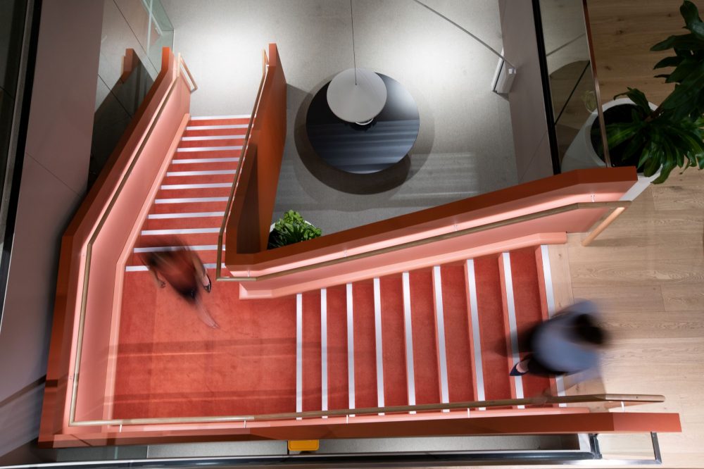 Interconnecting stairs | Norton Rose Fulbright | Active Metal