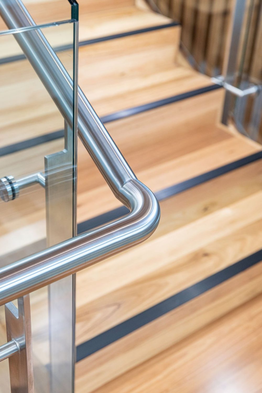 Designer Stair | Challenger Extension Fitout | Active Metal