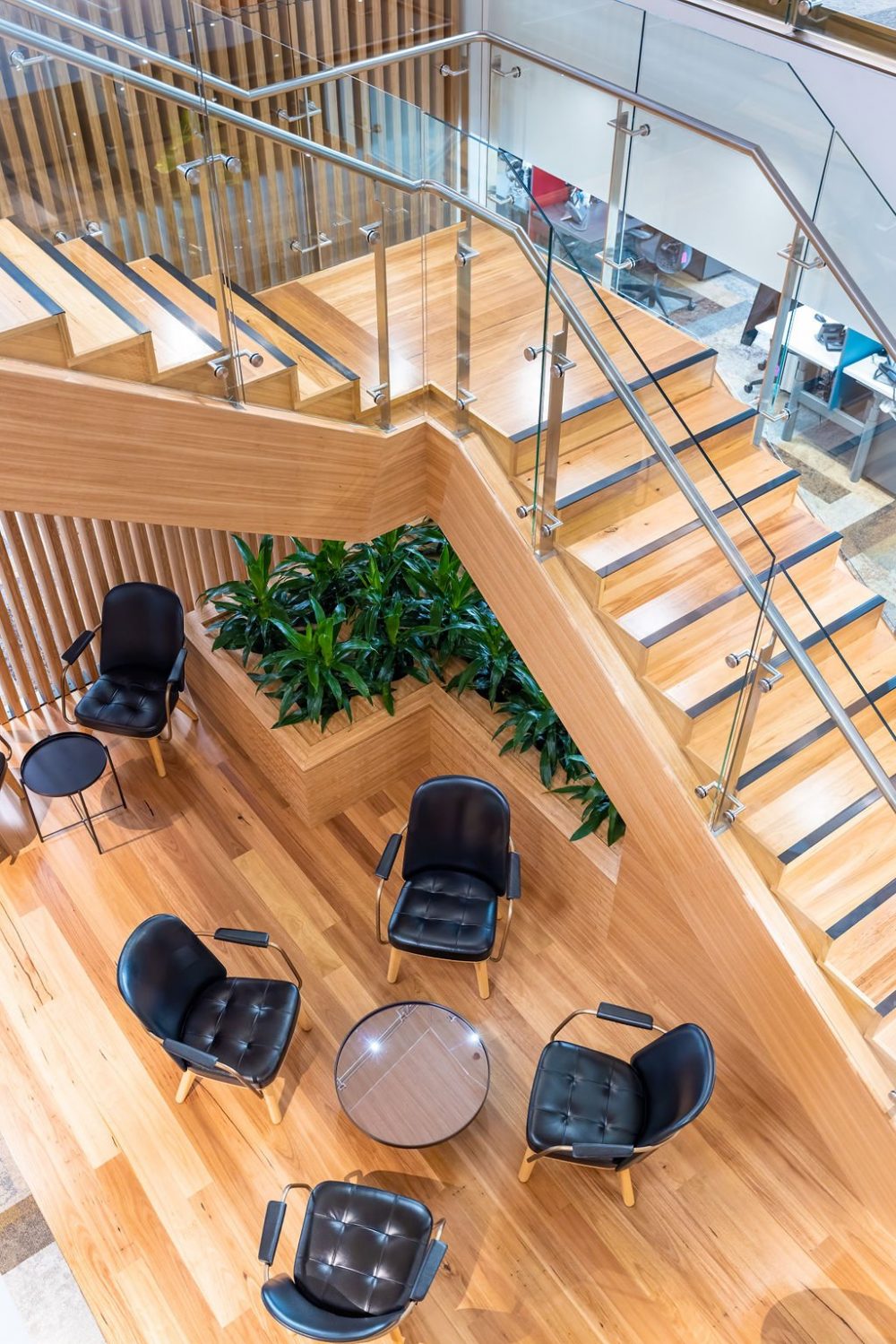 Designer Stair | Challenger Extension Fitout | Active Metal