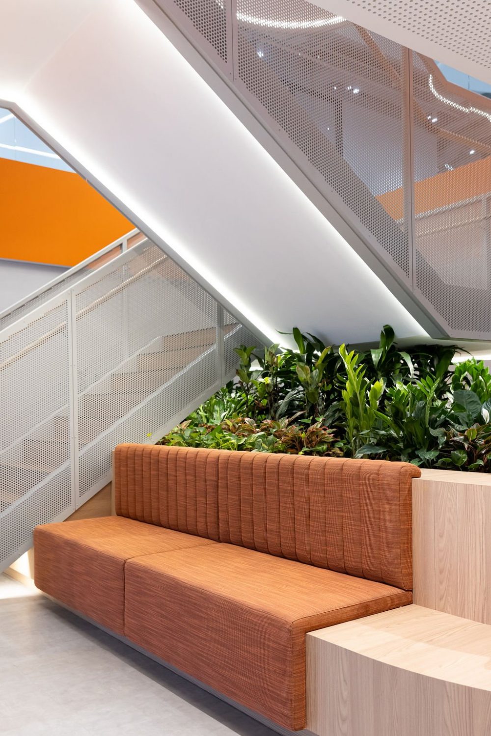 Mesh Feature Stair | oOh! media Sydney | Active Metal