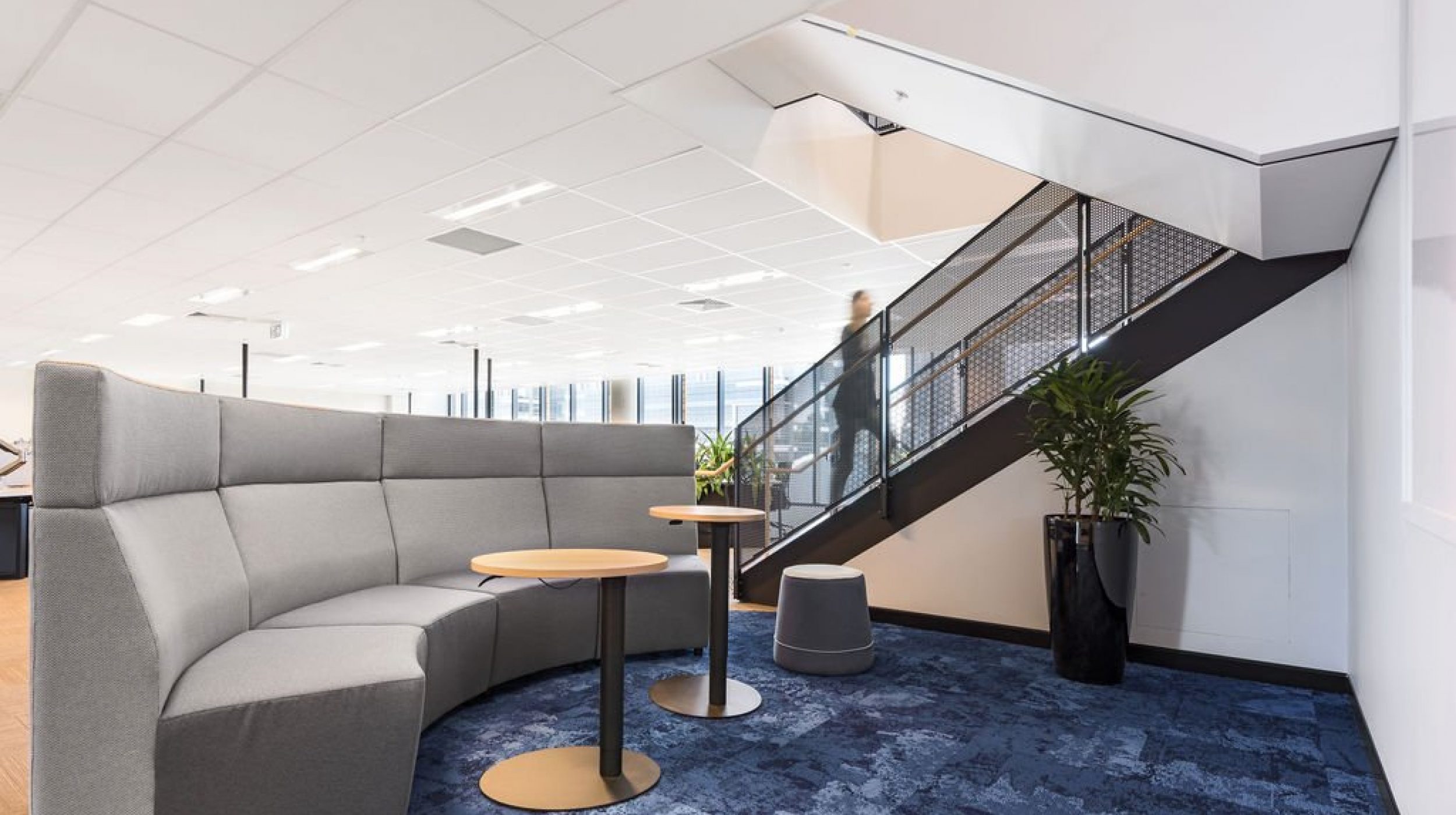 Mesh Steel Staircase | Sydney Water | Active Metal