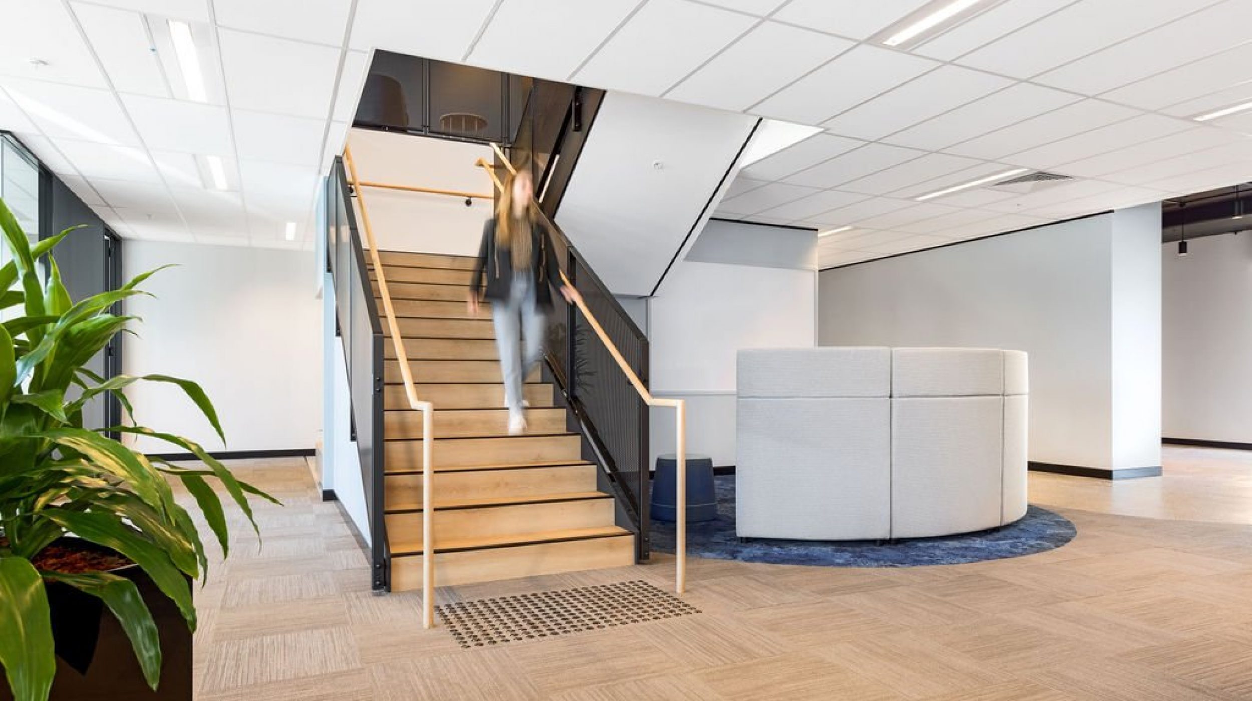 Mesh Steel Staircase | Sydney Water | Active Metal
