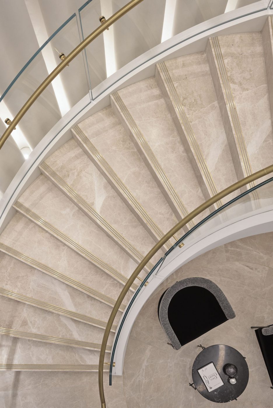 Helical Staircase | Fashion House HQ | Active Metal