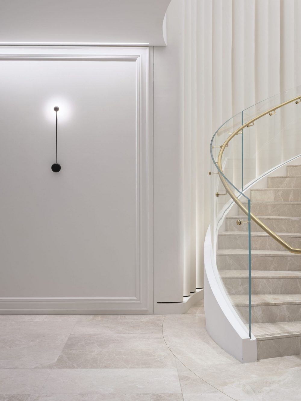 Helical Staircase | Fashion House HQ | Active Metal