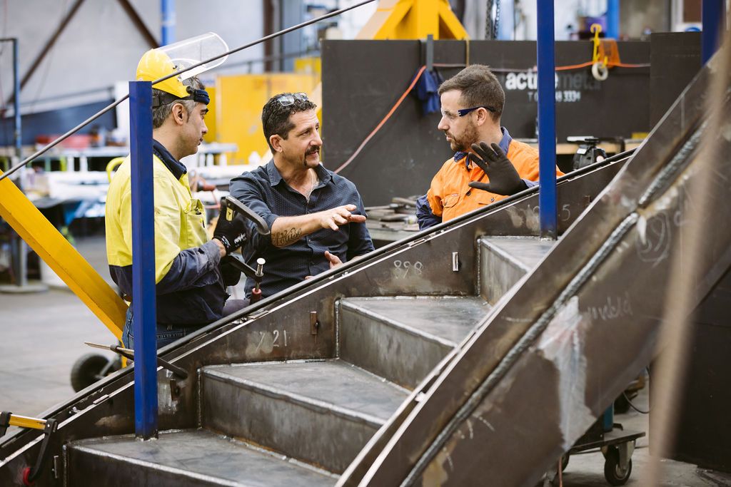 Stair Fabrication -Active Metal