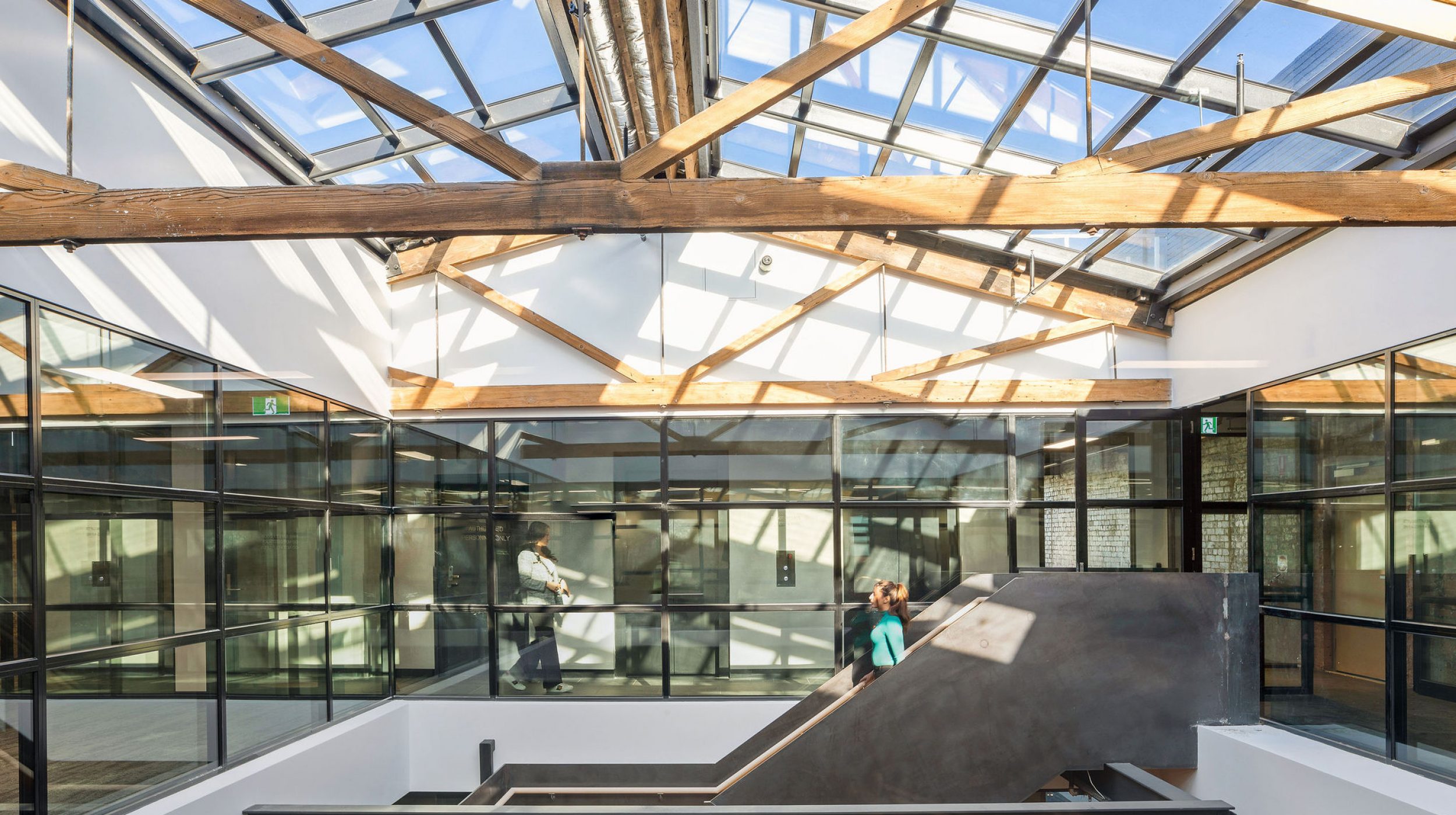 Blackened Steel Staircase | Melbourne | Active Metal