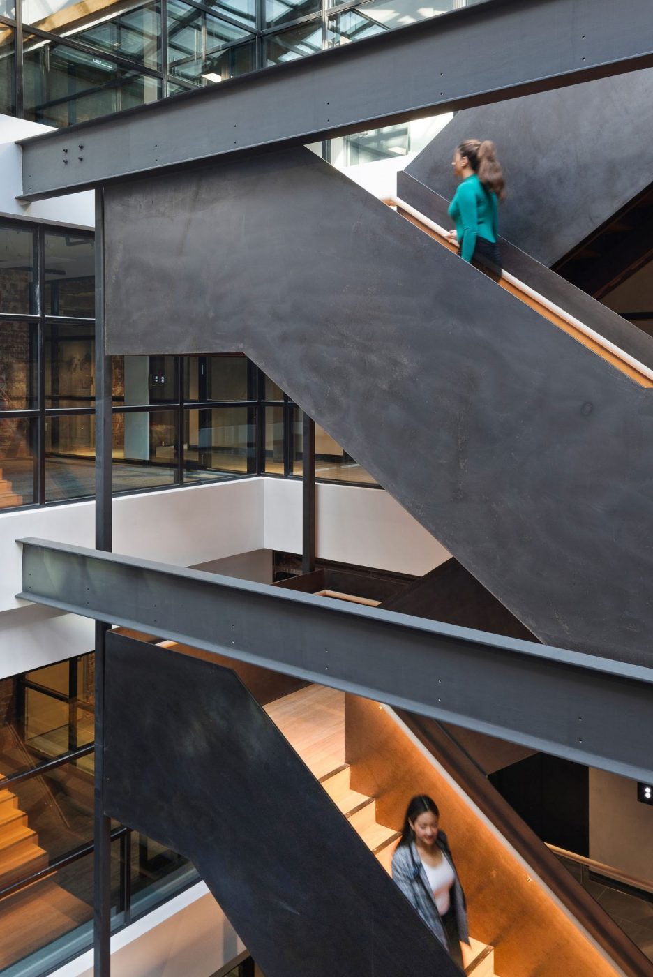 Blackened Steel Staircase | Melbourne | Active Metal